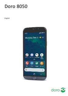 Doro 8050 Printed Manual