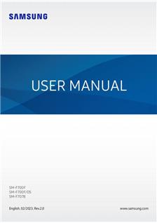 Samsung Galaxy Z Flip Printed Manual